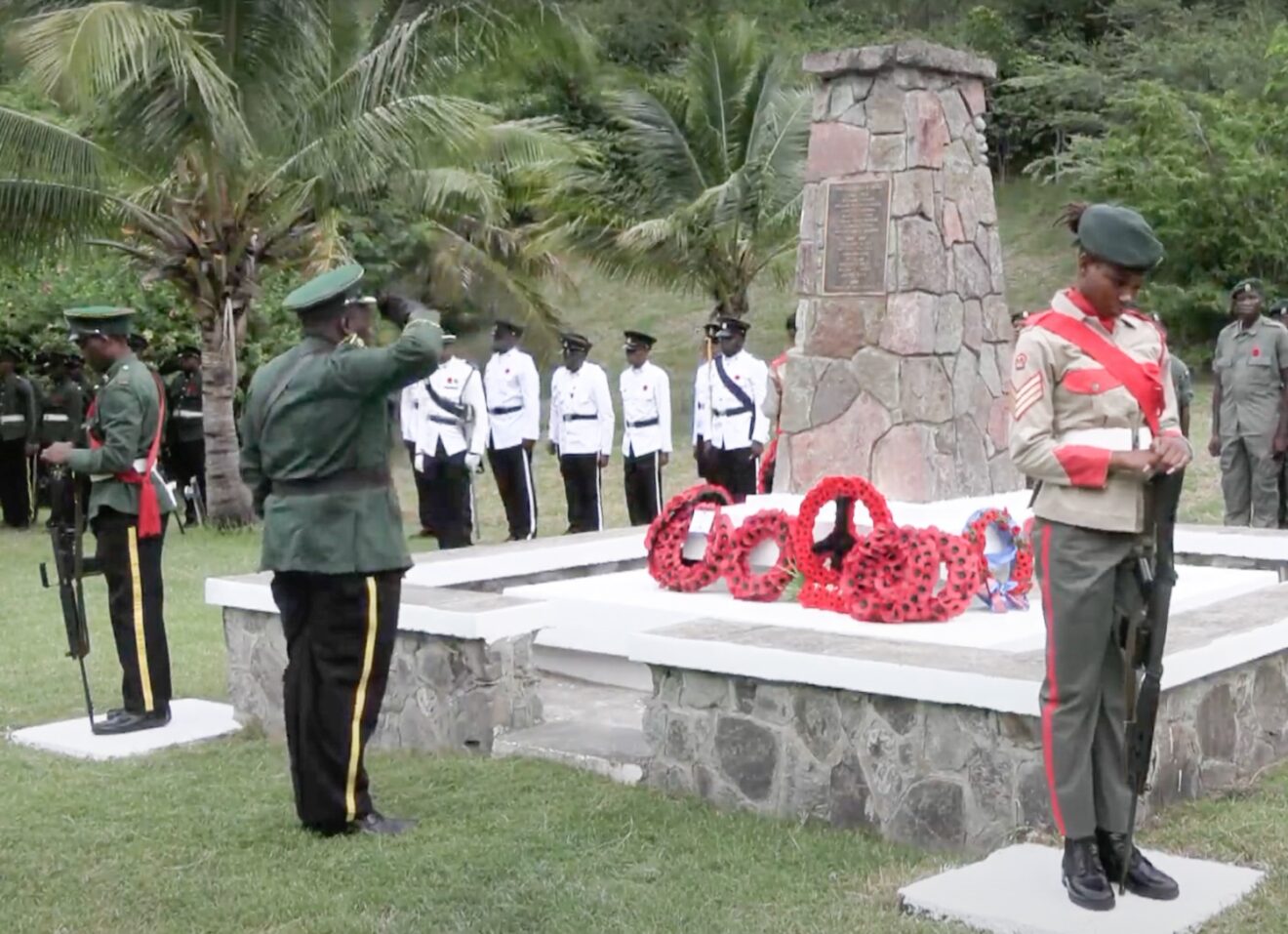 WATCH: Montserrat holds Remembrance Day service and parade - Montserrat ...